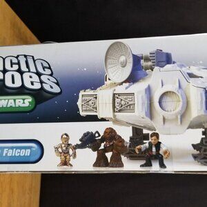 Toys | 204 Hasbro Galactic Heroes Millennium Falcon In Sealed Box With ...